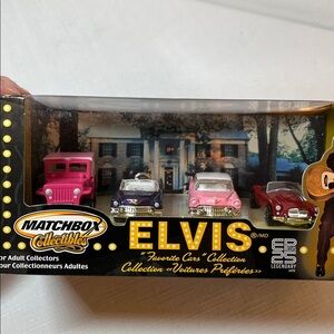 Match | Toys | Matchbox Collectibles Elvis Favorite Cars Collection ...